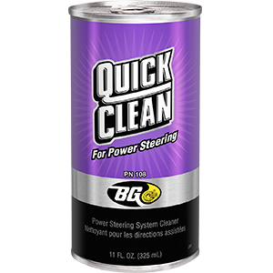 BG Quick Clean for Power Steering | BG Products, Inc.