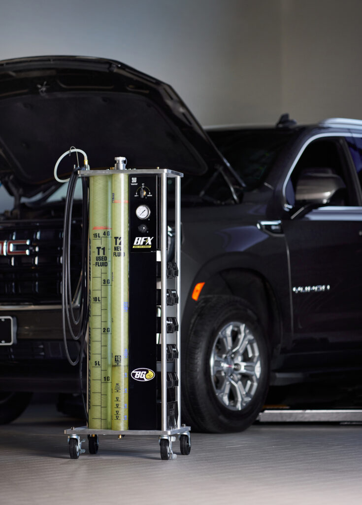 Save time with the New BG BFX Brake Fluid Exchanger – BG Products, Inc.