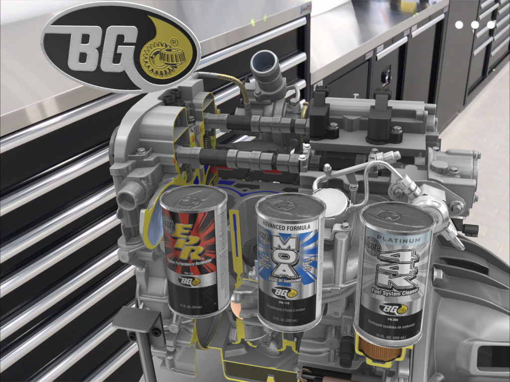 New BG app offers AR look at engine technology | BG Products, Inc.